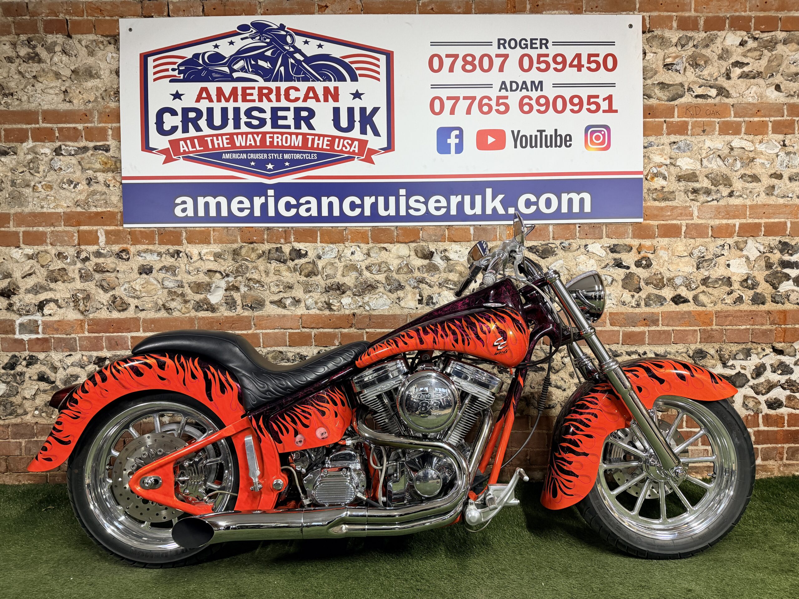 2003 Harley Davidson/RevTech 1450cc 'CCW Special' Full Custom - SN678 ...
